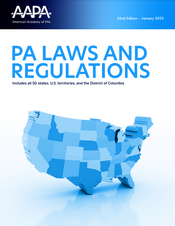 PA Laws and Regulations, 22nd Edition - AAPA PA Laws and Regulations, 22nd Edition - AAPA
